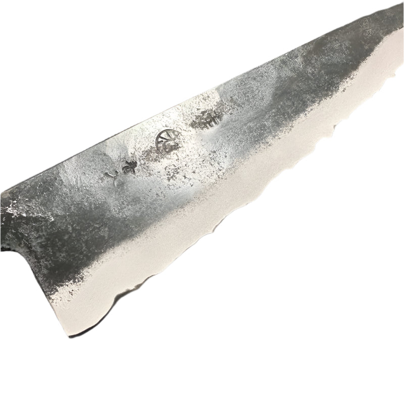 Kyohei Shindo Blue #2 Warikomi Gyuto 210mm No Handle – Tokushu Knife